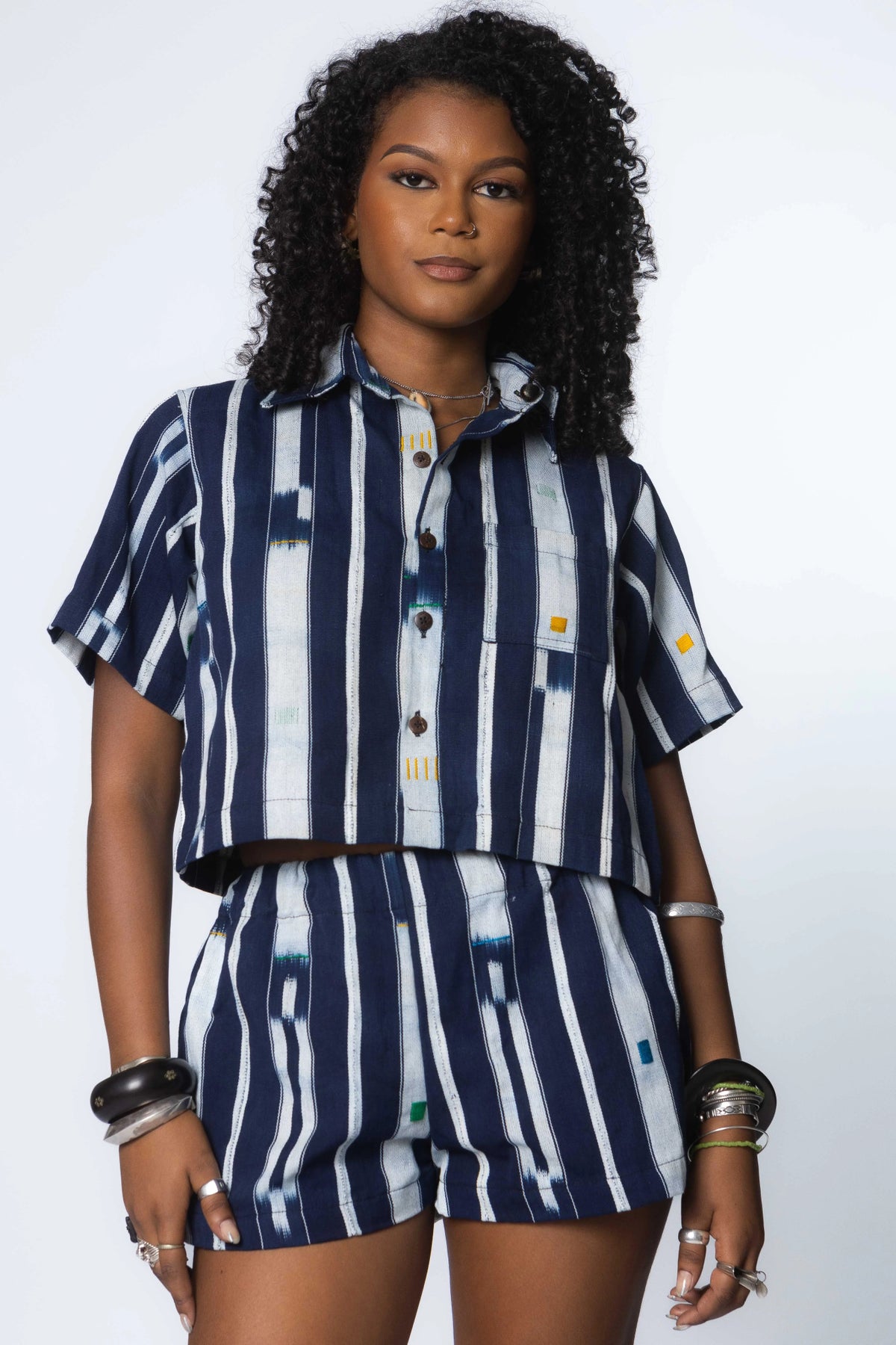 Blue Bubble Baulé Set | Threaded Tribes