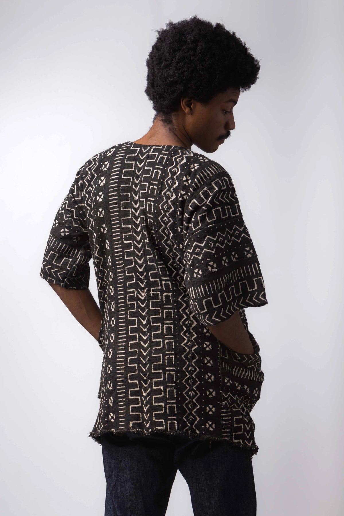 Ayekoo Bogolan Cloak (Pre-Order) | Threaded Tribes