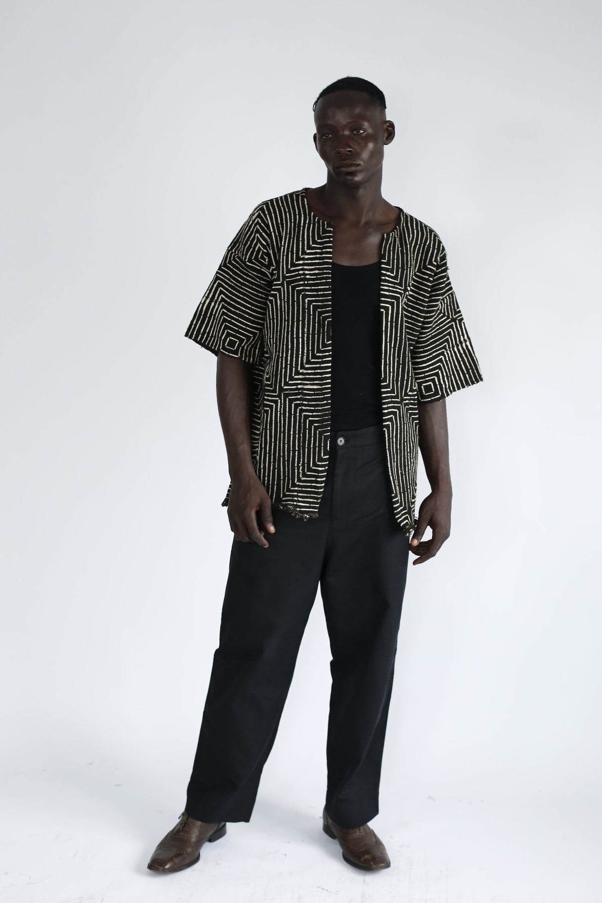 Frequency Bogolan Cloak – Threaded Tribes