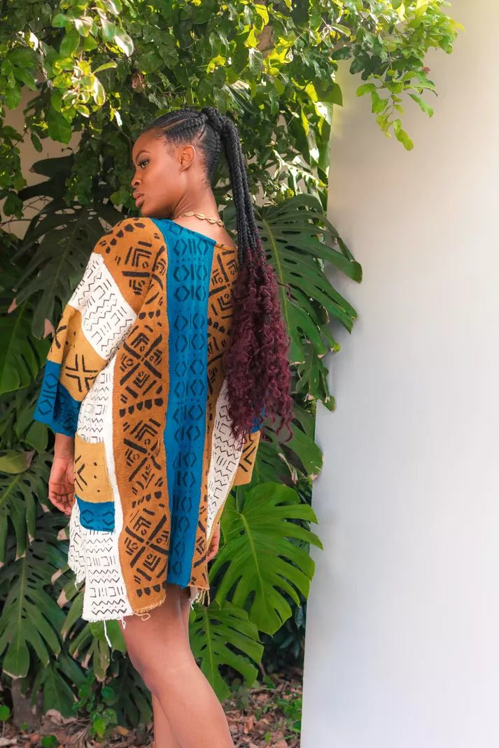 Skye Bogolan Cloak (Pre-Order) | Threaded Tribes